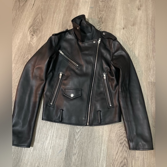 Zara | Jackets & Coats | Zara Motorsport Leather Jacket | Poshmark